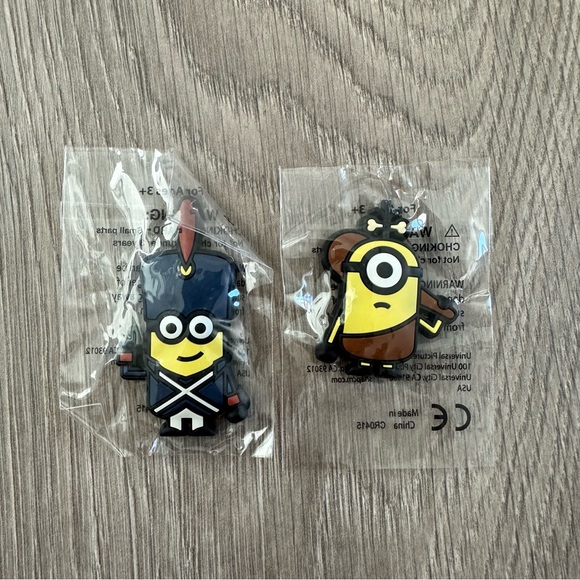 Toys | Pair Of Despicable Me Magnets Caveman Royal Guard Minions | Poshmark
